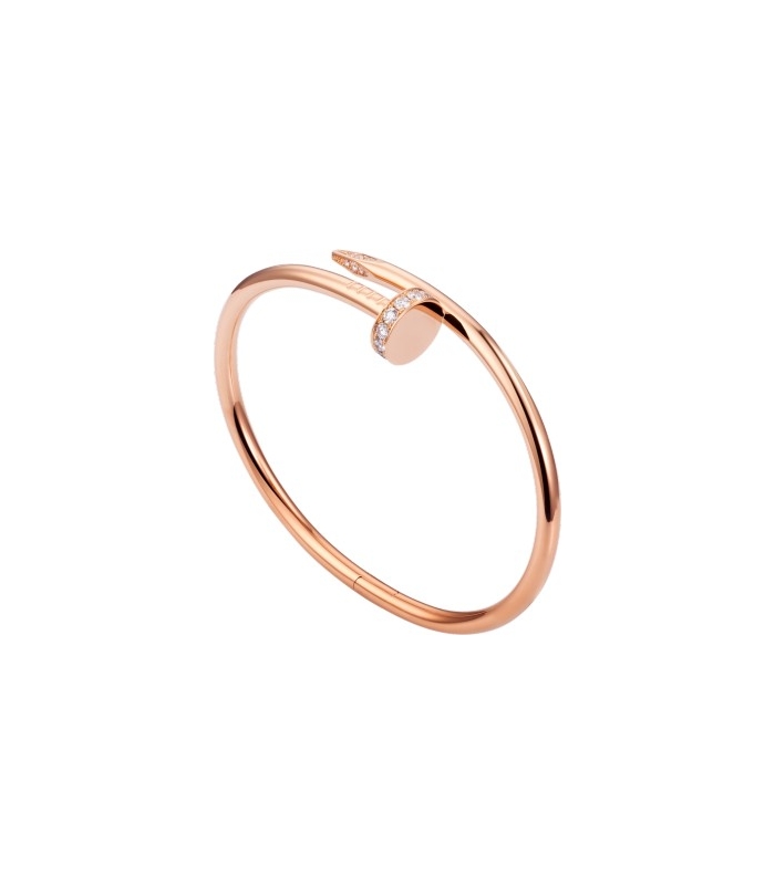 Bratara Cartier Juste Un Clou - Diamonds Rose Gold - Luxurya