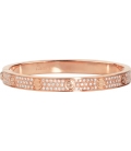 Bratara Cartier Love - Full Diamonds Rose Gold - Luxurya