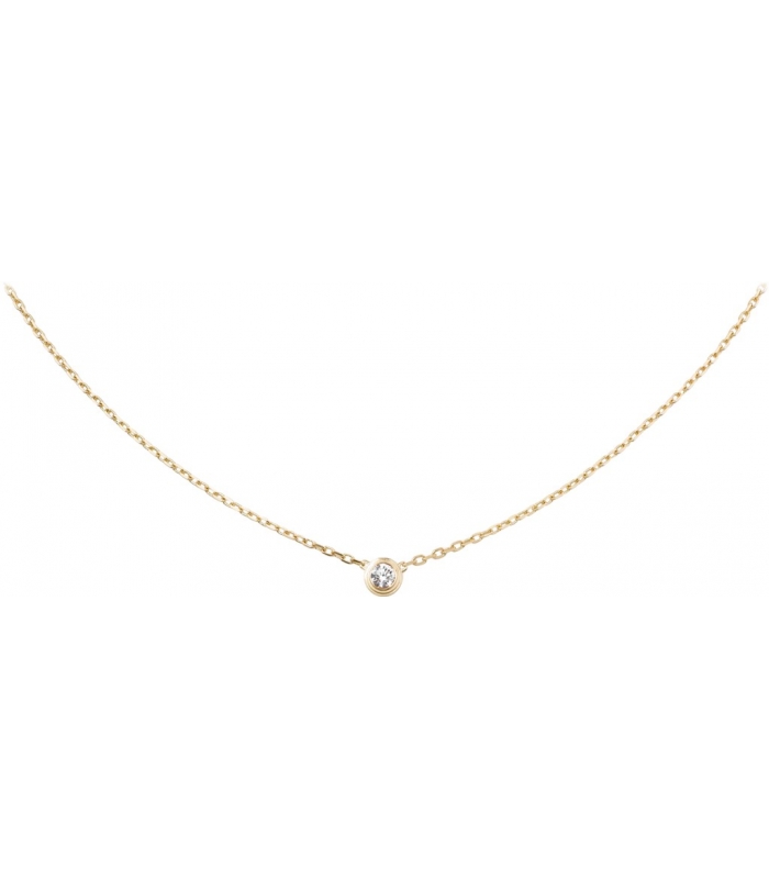 Colier Cartier Diamants Legers - Gold - Luxurya