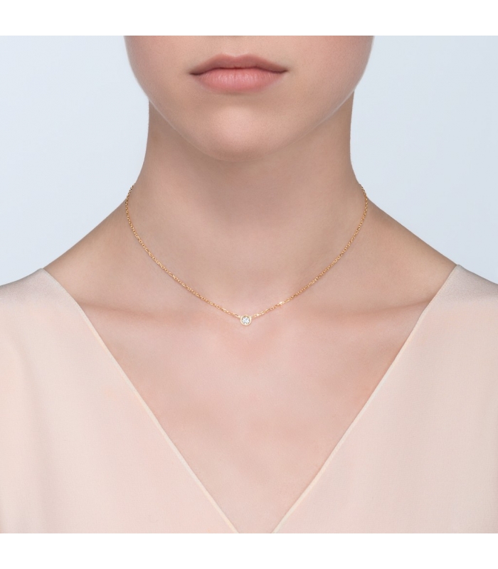 Colier Cartier Diamants Legers - Gold - Luxurya